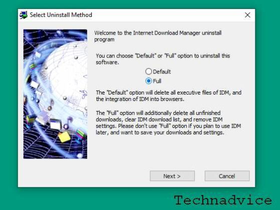How To Remove IDM Completely From Windows 10 PC 2024 - Technadvice