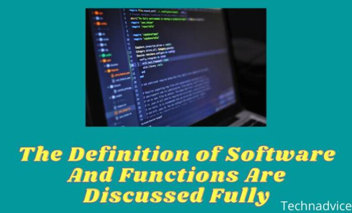 The Definition Of Software And Functions Are Discussed Fully 2024 ...
