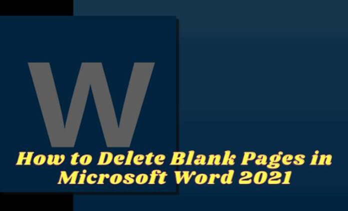 4 Ways To Delete Blank Pages In Microsoft Word 2025 - Technadvice