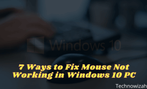 7 Ways To Fix Mouse Not Working In Windows 10 PC 2025 - Technadvice