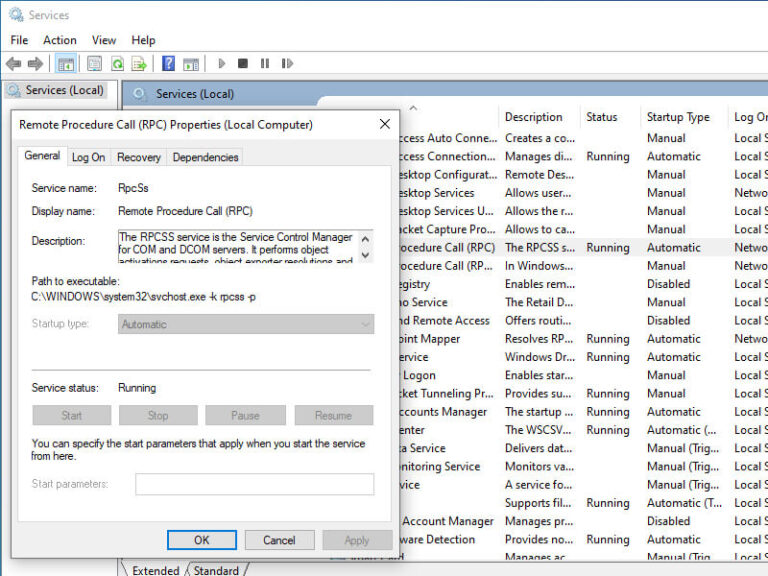 6 Ways To Fix The RPC Server Is Unavailable Error In Windows 2025 - Technadvice