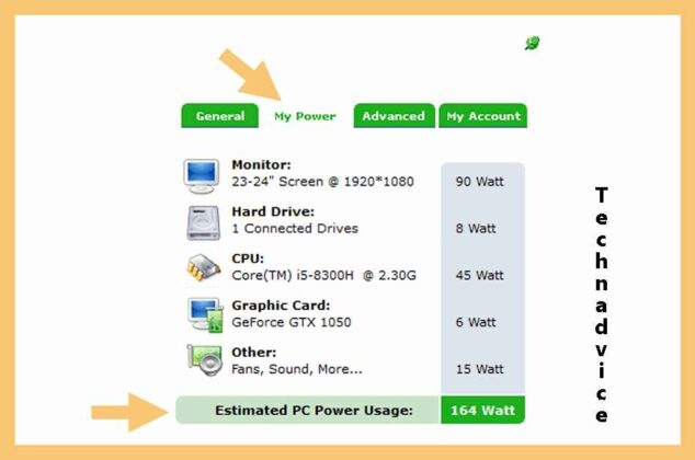 Best 3 Ways To Check PC Laptop Power Usage 2024 - Technadvice