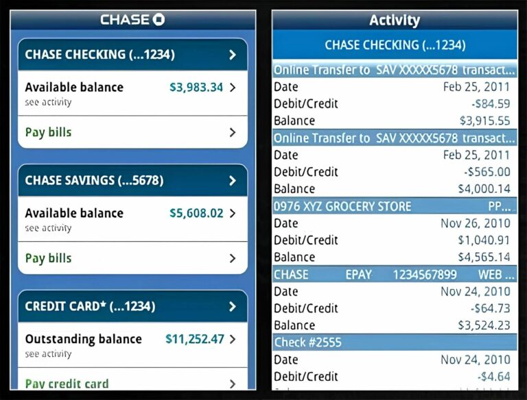 A Step-by-Step Guide To Take Screenshot Chase Bank Account Balance 2025 ...